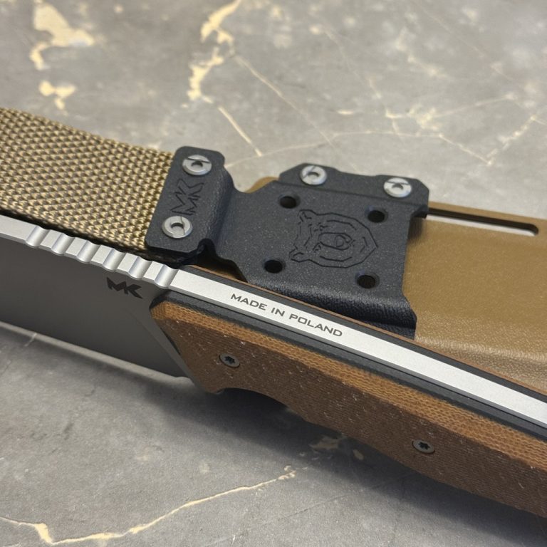 Nóż MK Knives & Tools Crowbar "Fear The Bear" Elmax Micarta