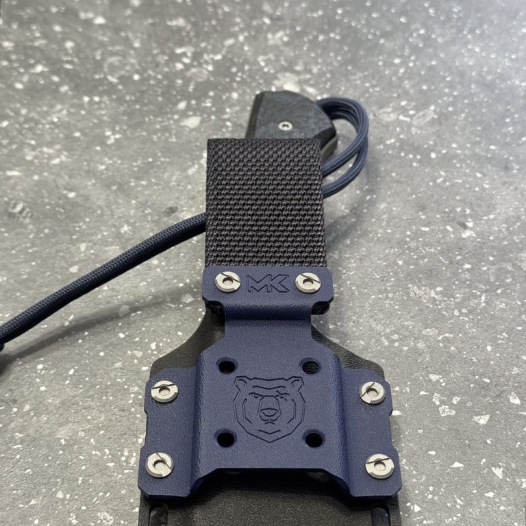 Nóż MK Knives & Tools Crowbar "Fear The Bear" Elmax Micarta